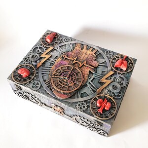 Exclusive Large Steampunk Medicine Cabinet, First Aid Cabinet ...