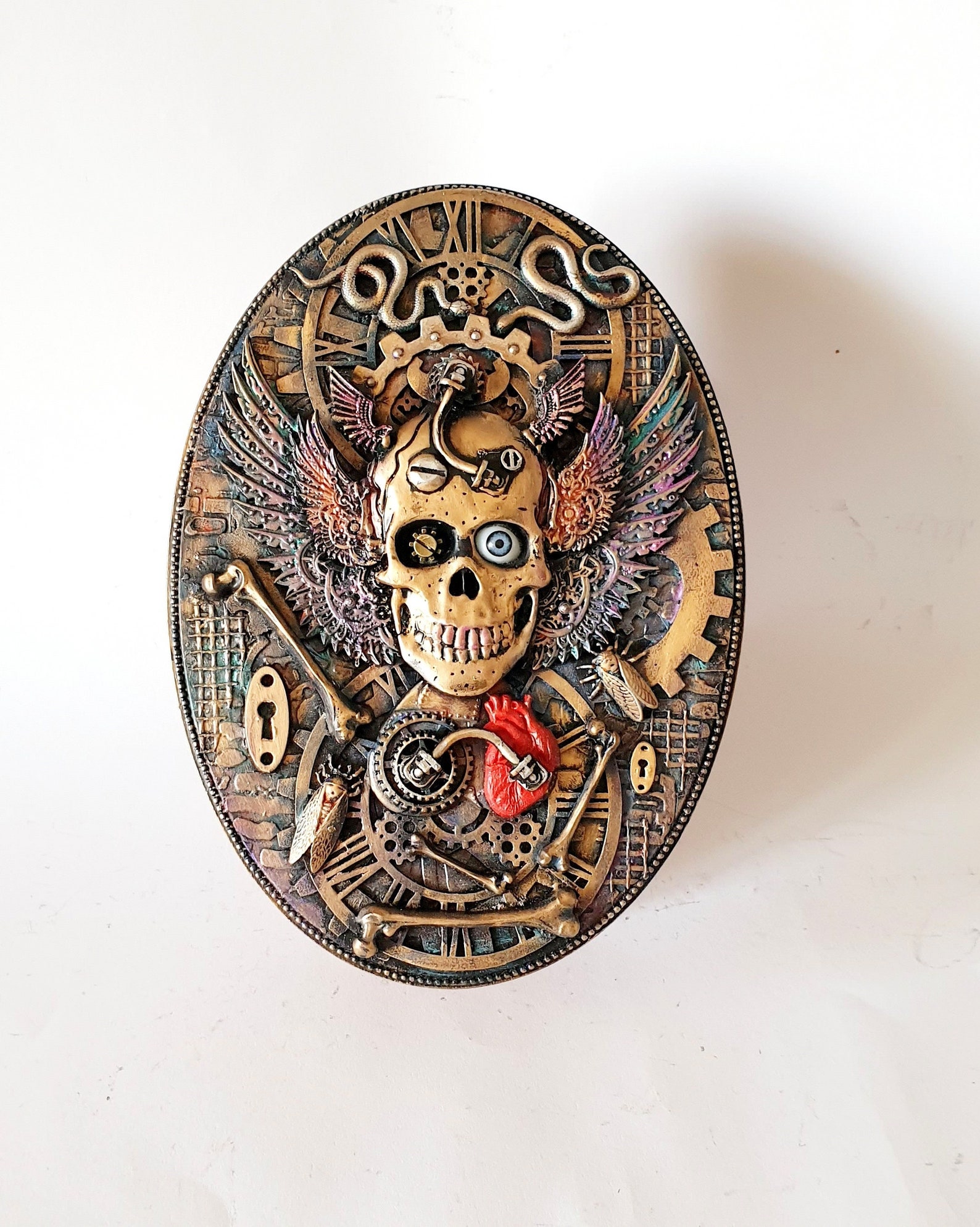 Exclusive Steampunk Key Box Key Board Key Storage Steampunk - Etsy