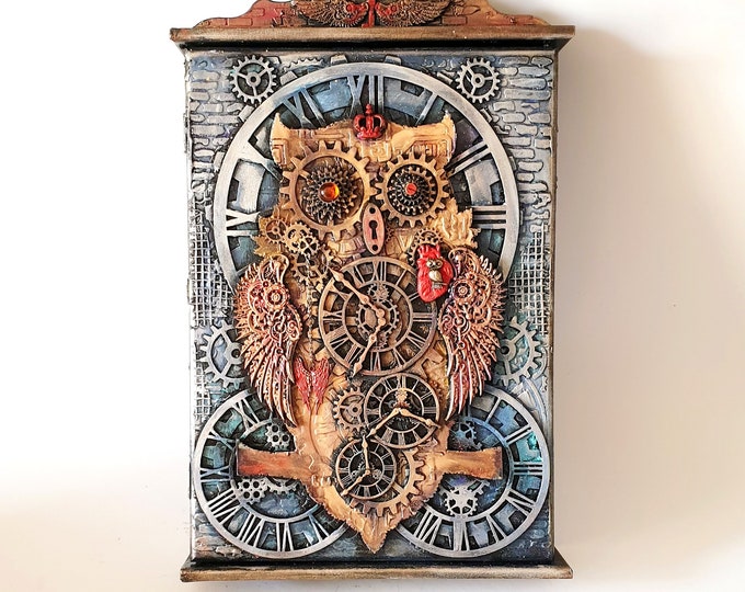 Exclusive Steampunk Key Box, Key Board, Key Storage Steampunk - Etsy
