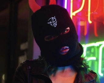Ski Mask Demon - Etsy