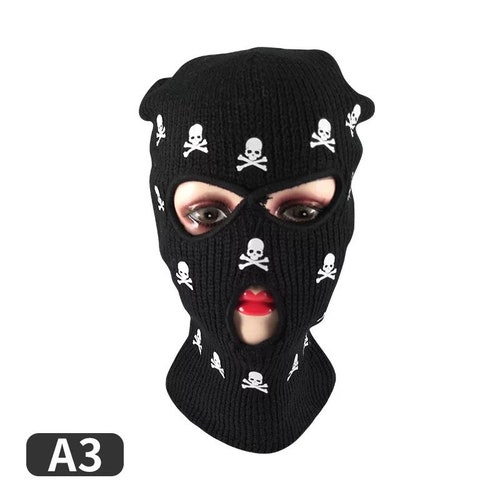 Custom Joker Crochet Clown Ski Mask for Men and Woman Creepy - Etsy