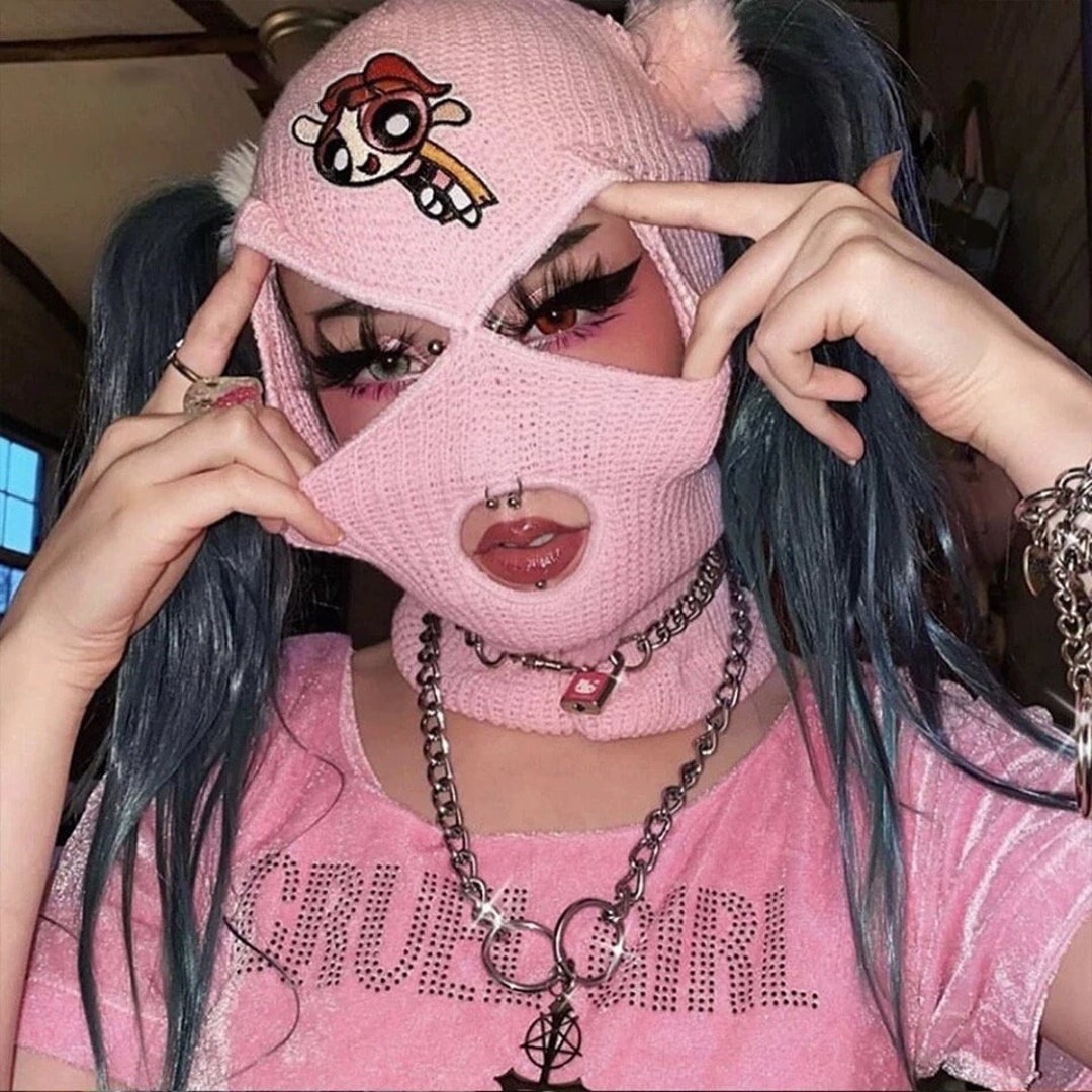 Power Puff Ski Mask - Etsy