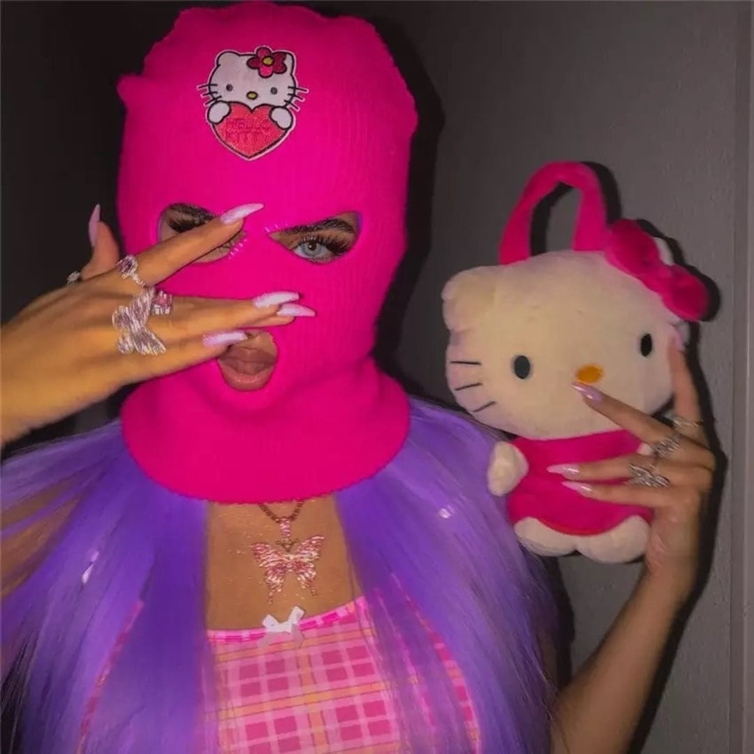Hello Kitty Ski Mask - Etsy
