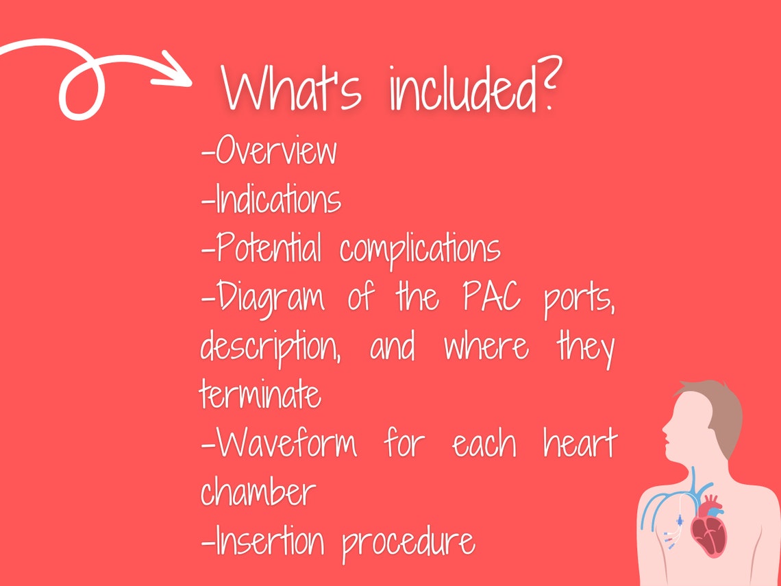Swan-ganz Pulmonary Artery Catheter Nursing Study Guide | ICU Nurse ...