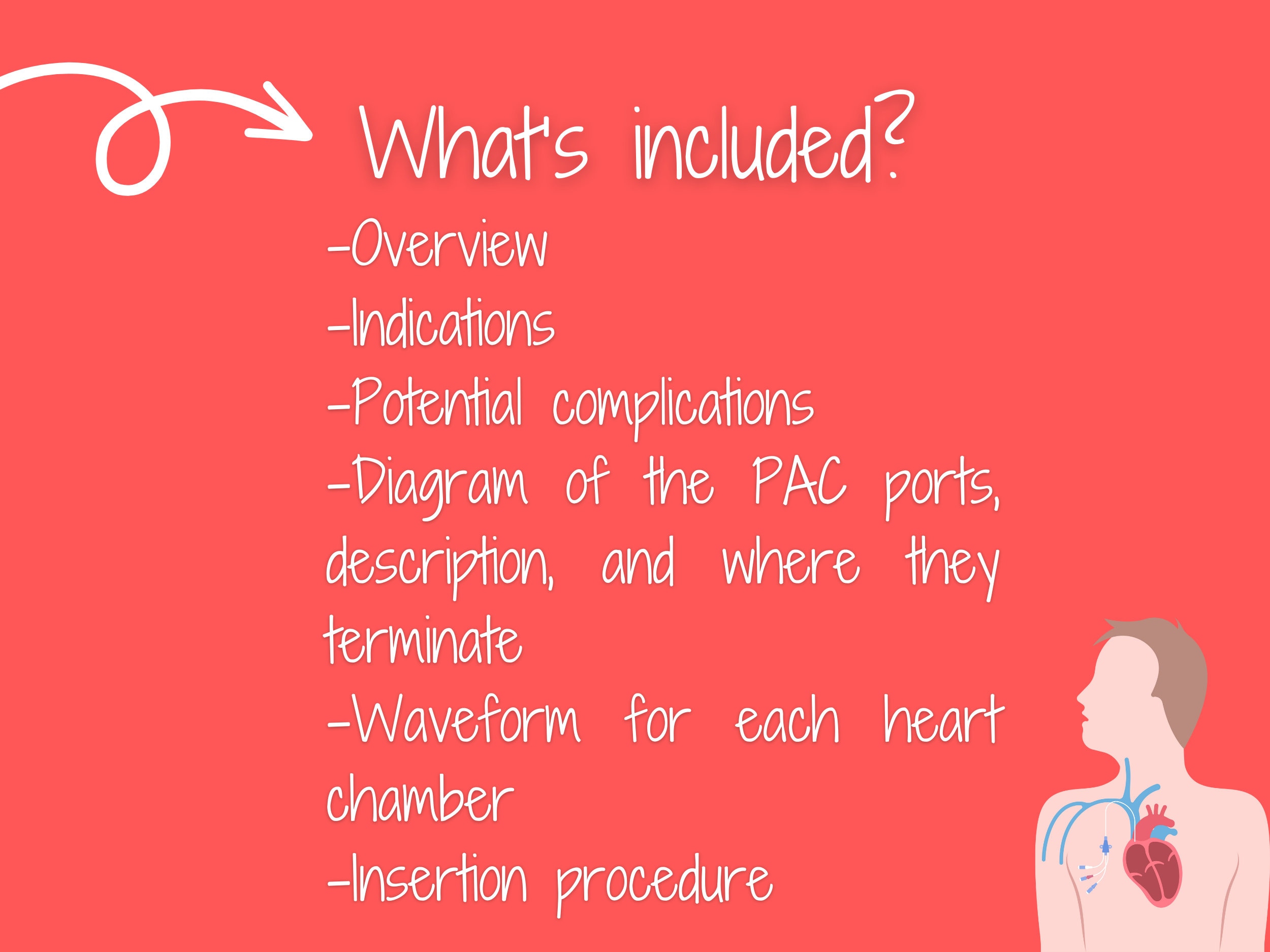 Swan-ganz Pulmonary Artery Catheter Nursing Study Guide | ICU Nurse ...