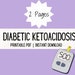 DKA Diabetic Ketoacidosis Digital Notes | ICU Nursing Notes Study Guide ...