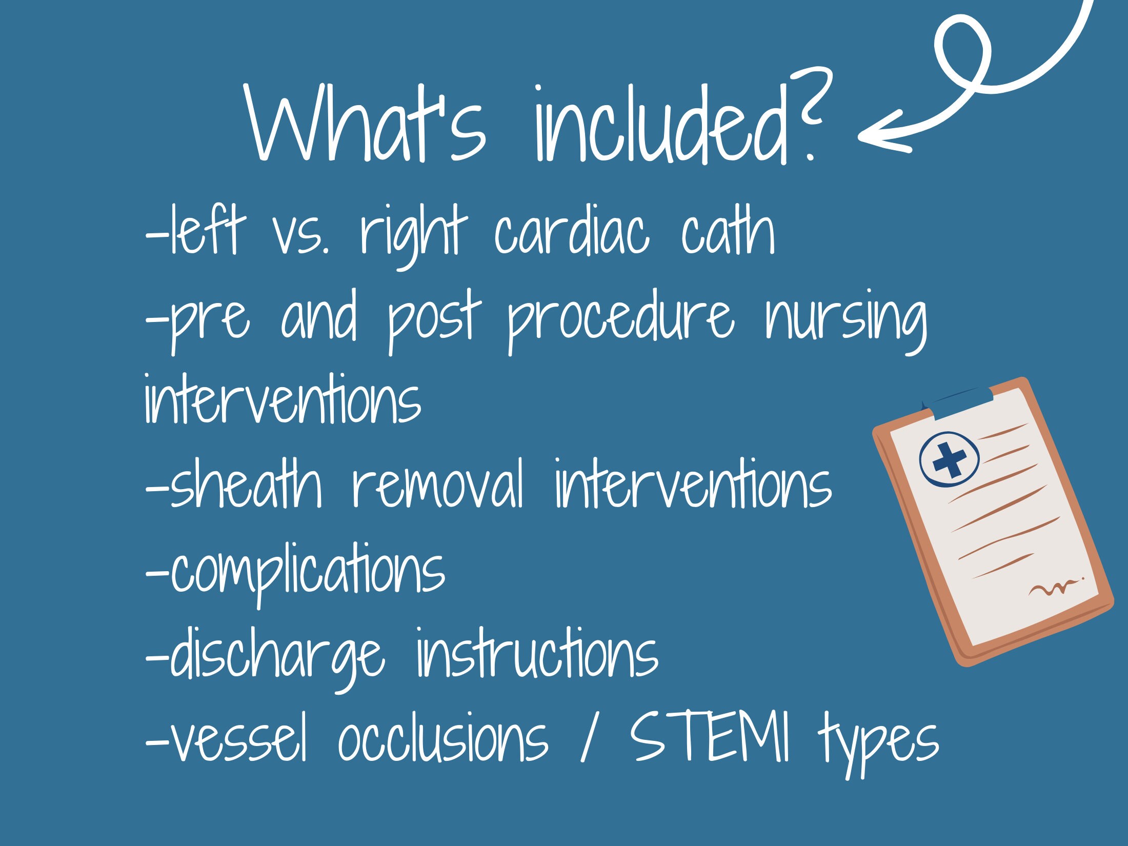 Cardiac Catheterization Digital Notes | STEMI | EKG Nursing Notes ...