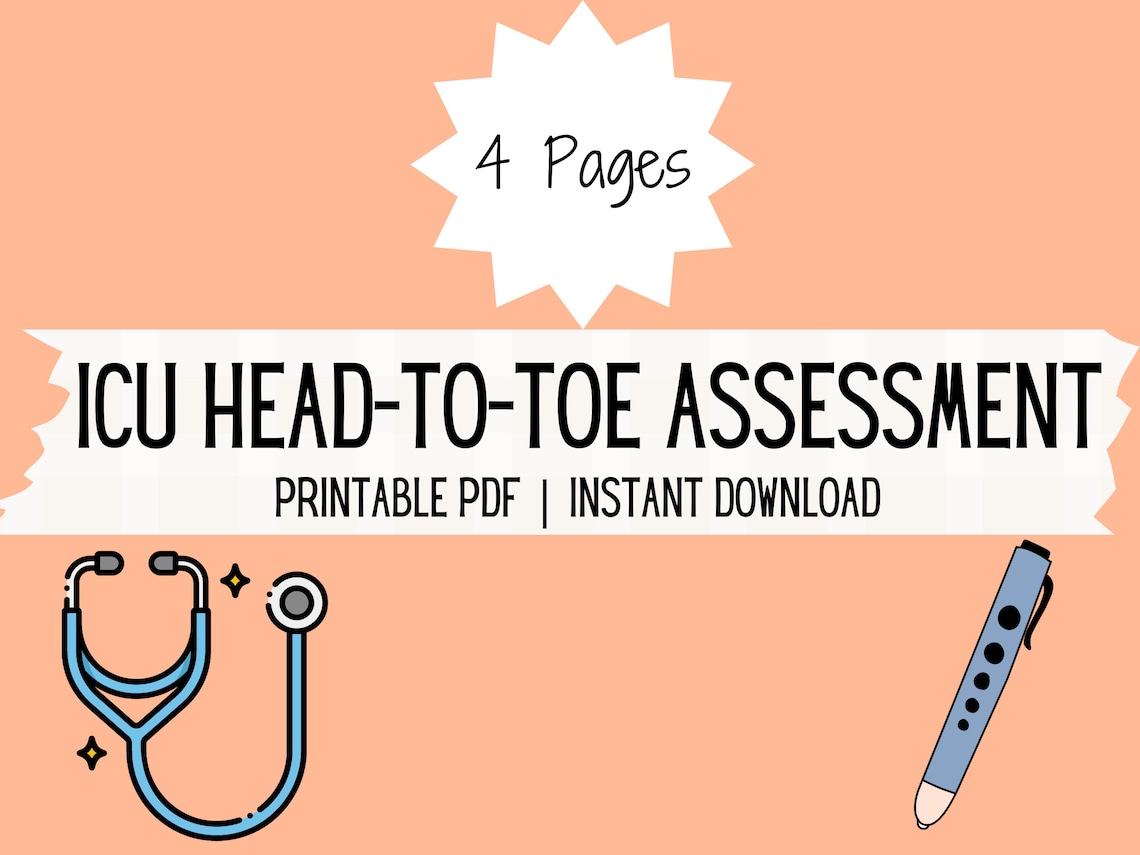 ICU Head to Toe Assessment | Critical Care Physical Assessment | ICU ...