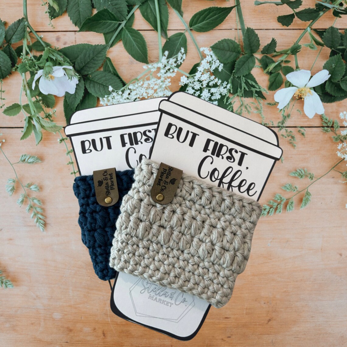 Crocheted Coffee Cozy - Etsy