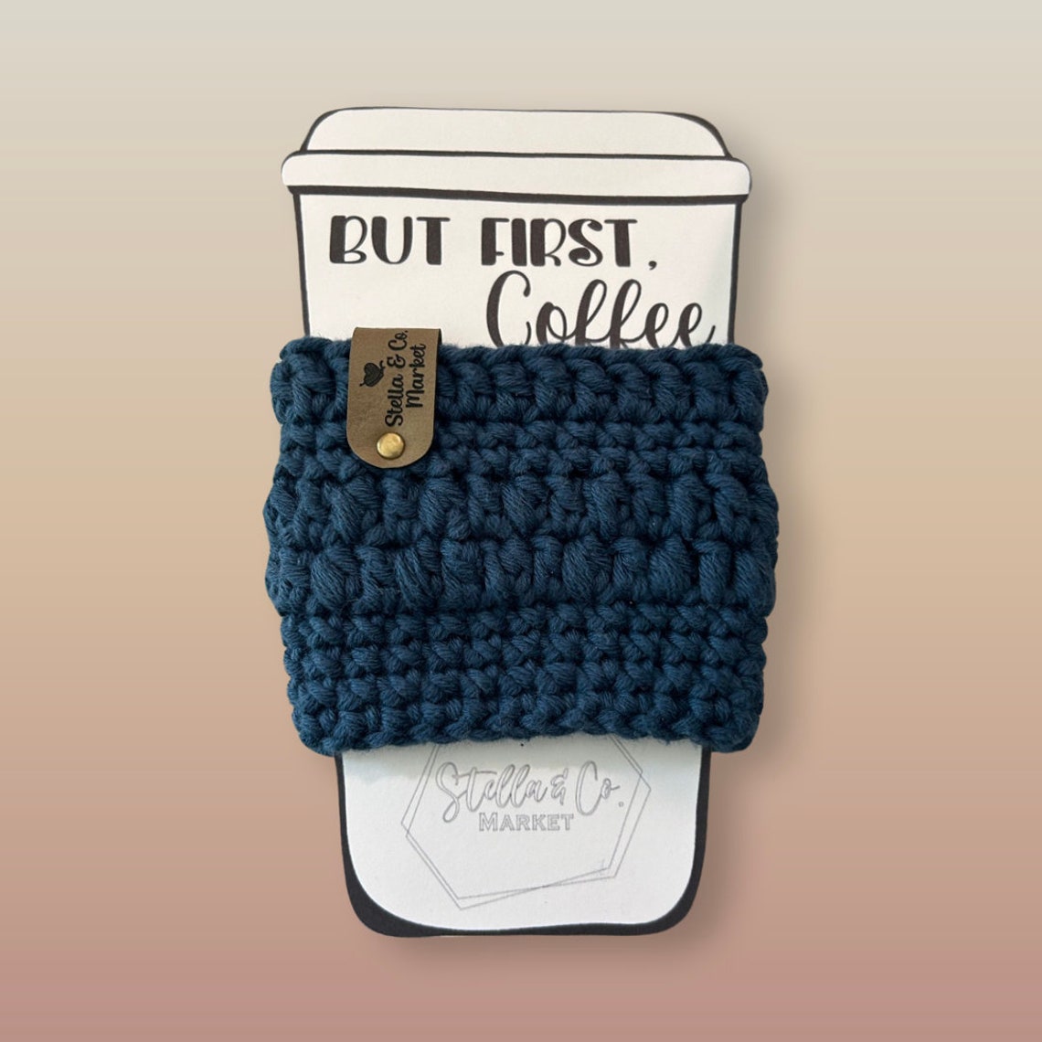 Crocheted Coffee Cozy - Etsy