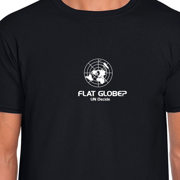 Earth is Flat T Shirt - Etsy