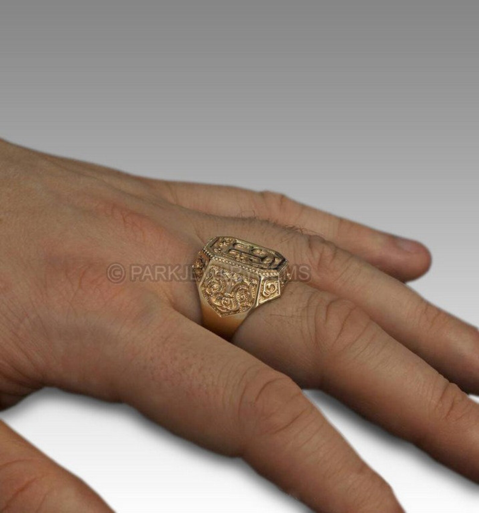 Personalized Mens Signet Ring Mens Signet Ring Big Signet - Etsy Canada