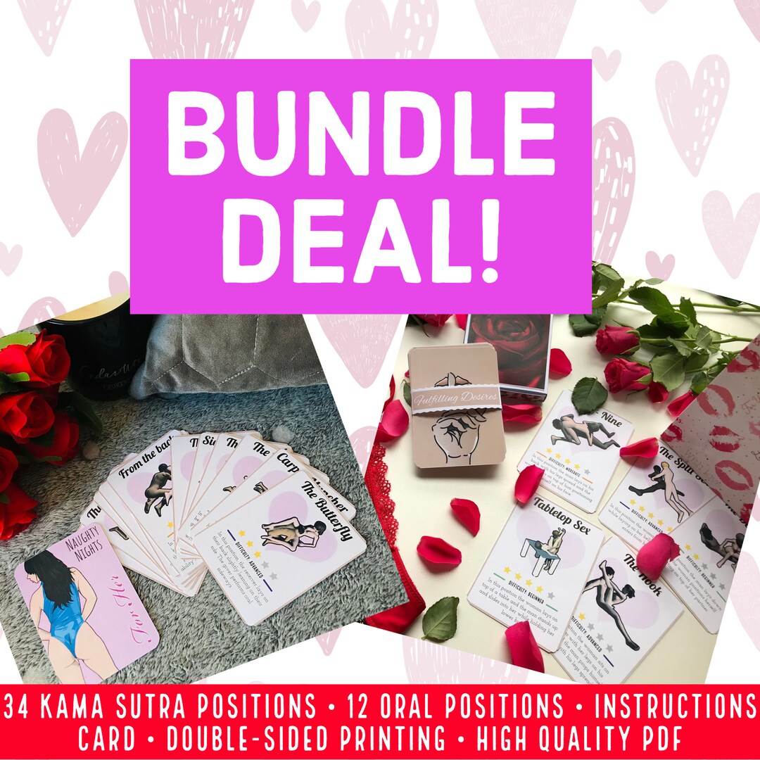 Kama Sutra Card for Her Oral Cards 47 Cards Fun Sex Cards Adult Games ...