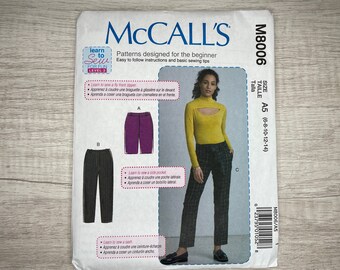 Mccalls 8006 Pattern - Etsy