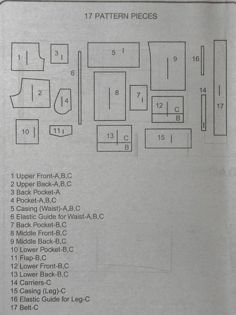 Mccall's Sewing Pattern 8367, Misses' Pants - Etsy