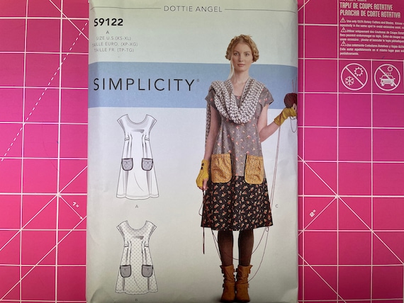 Simplicity Sewing Pattern 9122 Misses' Dress or Tunic | Etsy