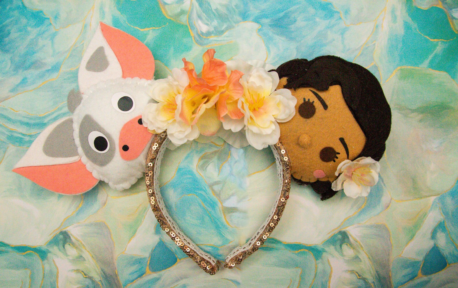 Moana and Pua Mickey Ears | Etsy