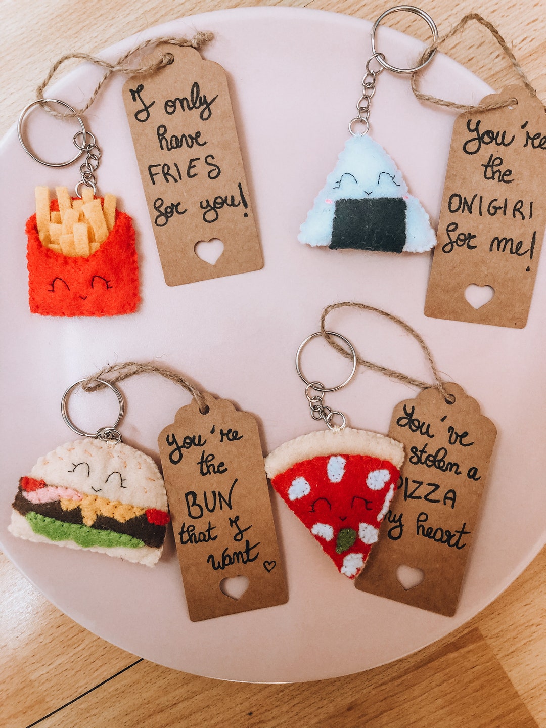 Felt Food Keychain Magnet Ornament or Brooch. Pizza - Etsy
