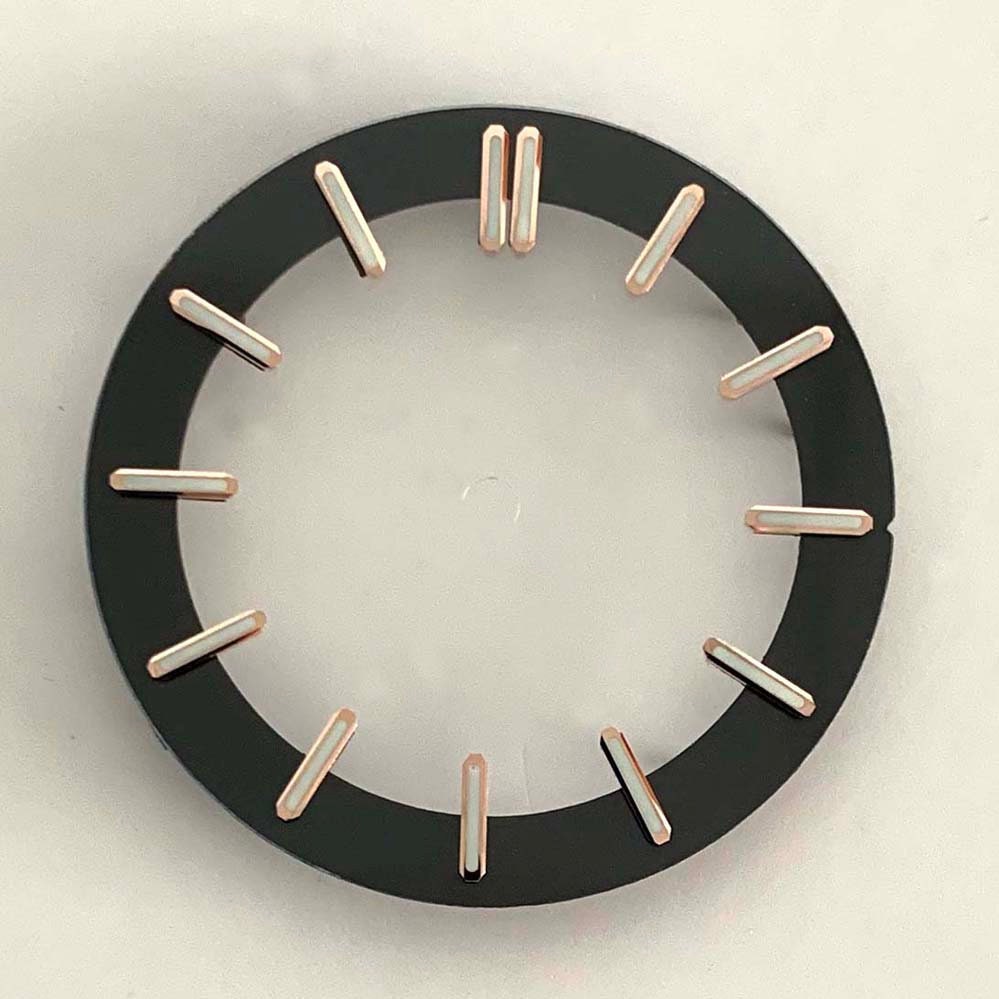 31.8MM Transparent Skeleton Dial Conversion Watch Accessories Star Dial ...