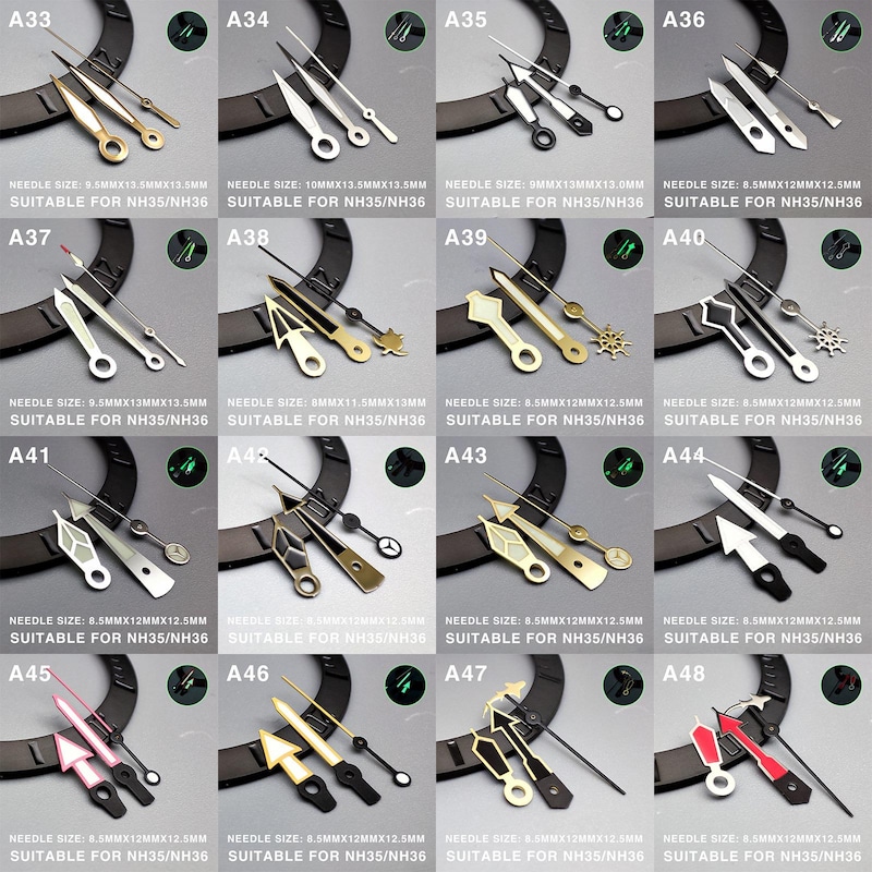 Custom Nh35 Hands - Etsy