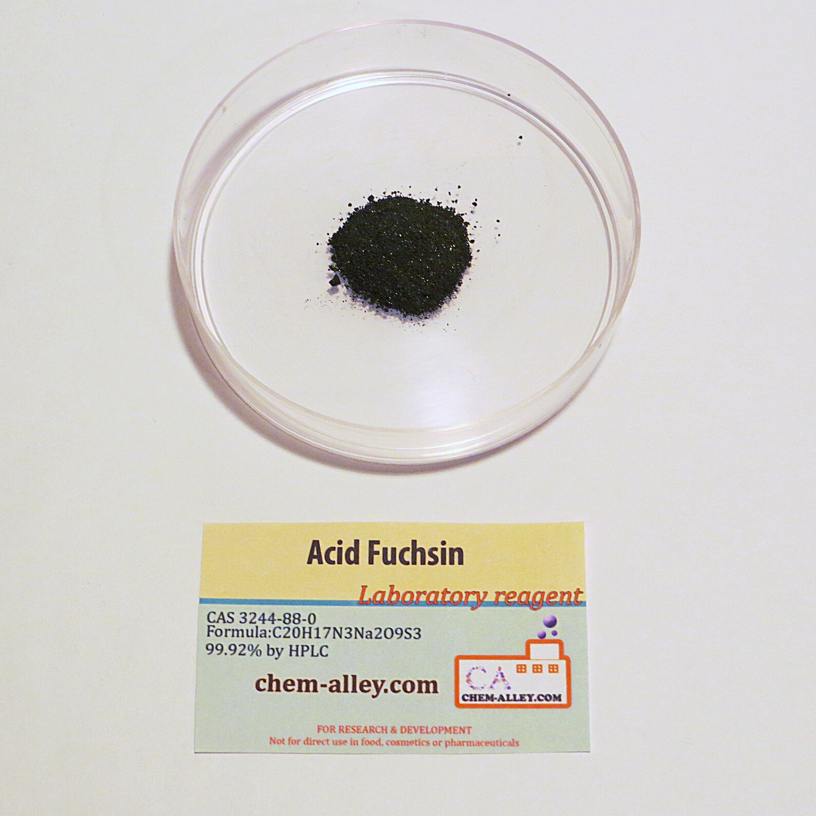 Acid Fuchsin rubine S Biological Stain 99.92% | Etsy