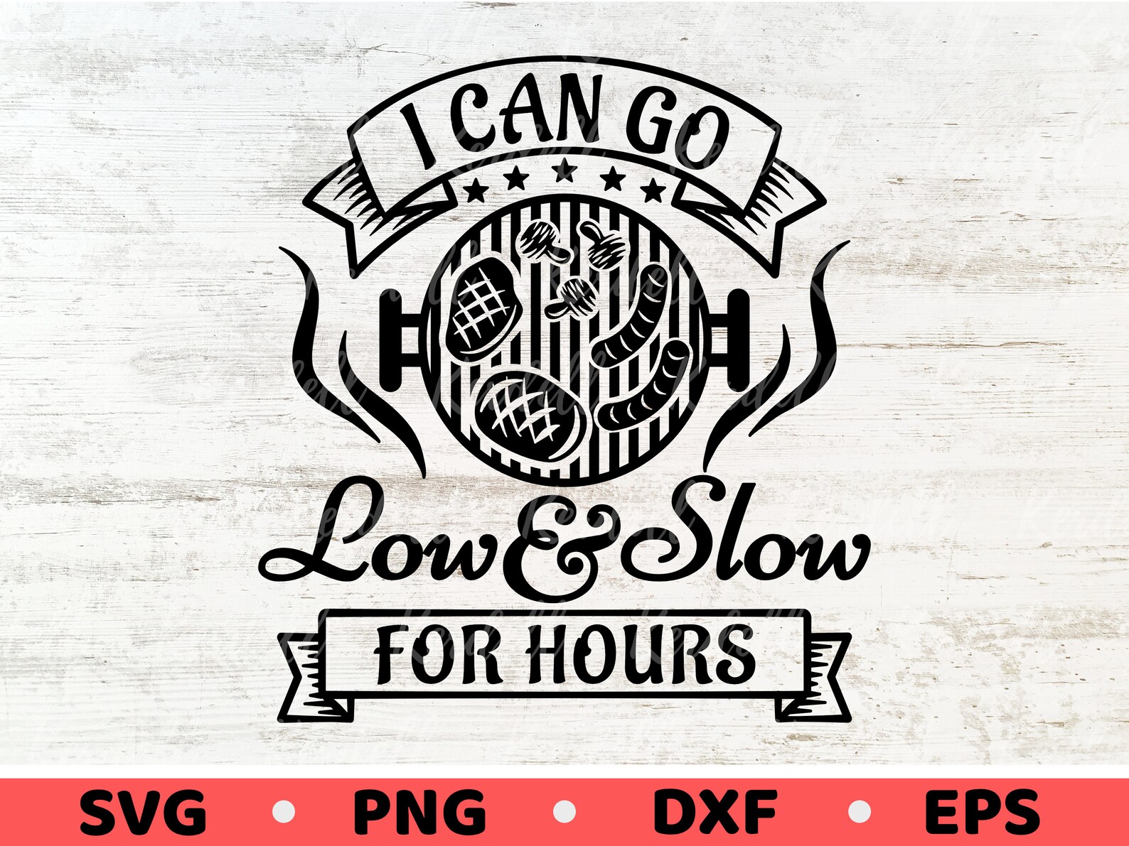 I Can Go Low and Slow for Hours SVG Grilling Svg BBQ Master - Etsy