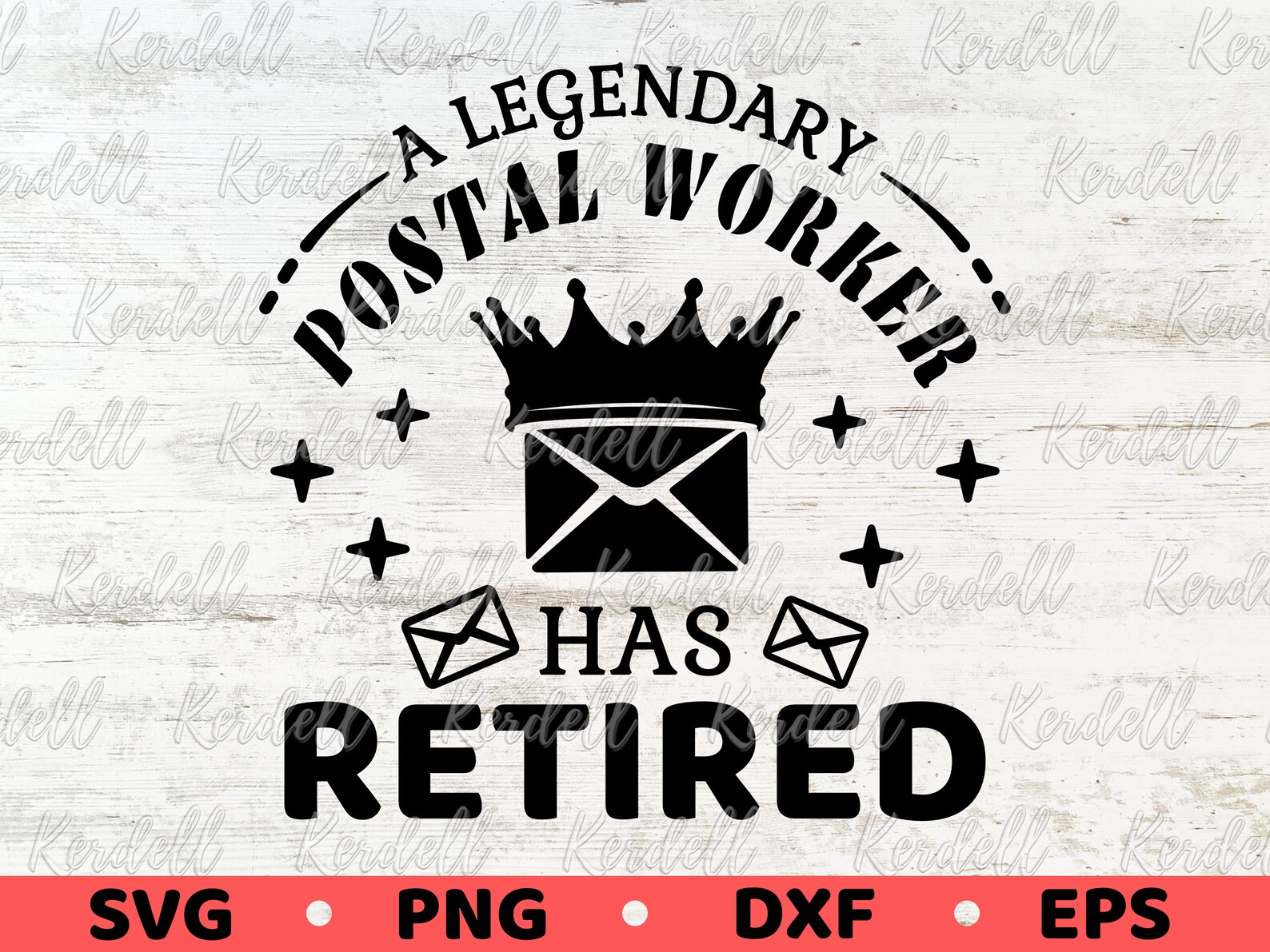 Legendary Postal Worker Has Retired SVG Postal Worker Svg - Etsy
