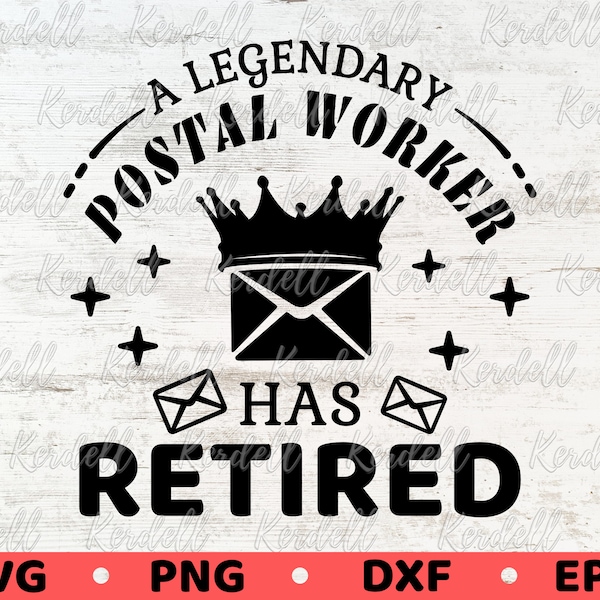 Postal Retirement - Etsy