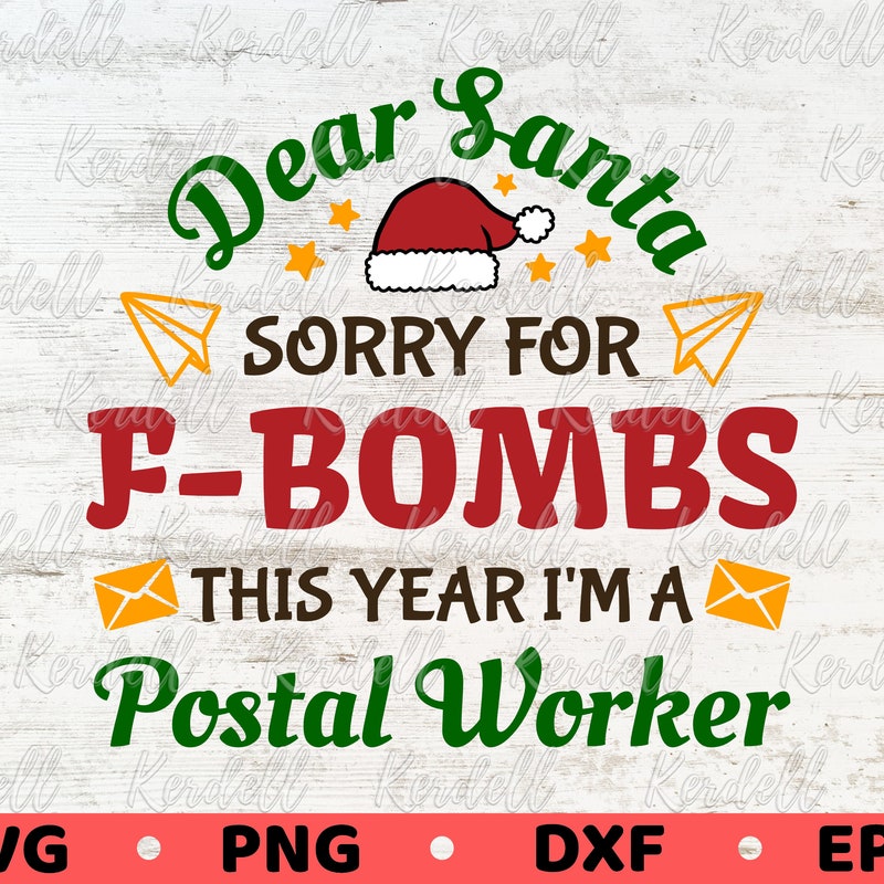 Postal Worker Svg - Etsy