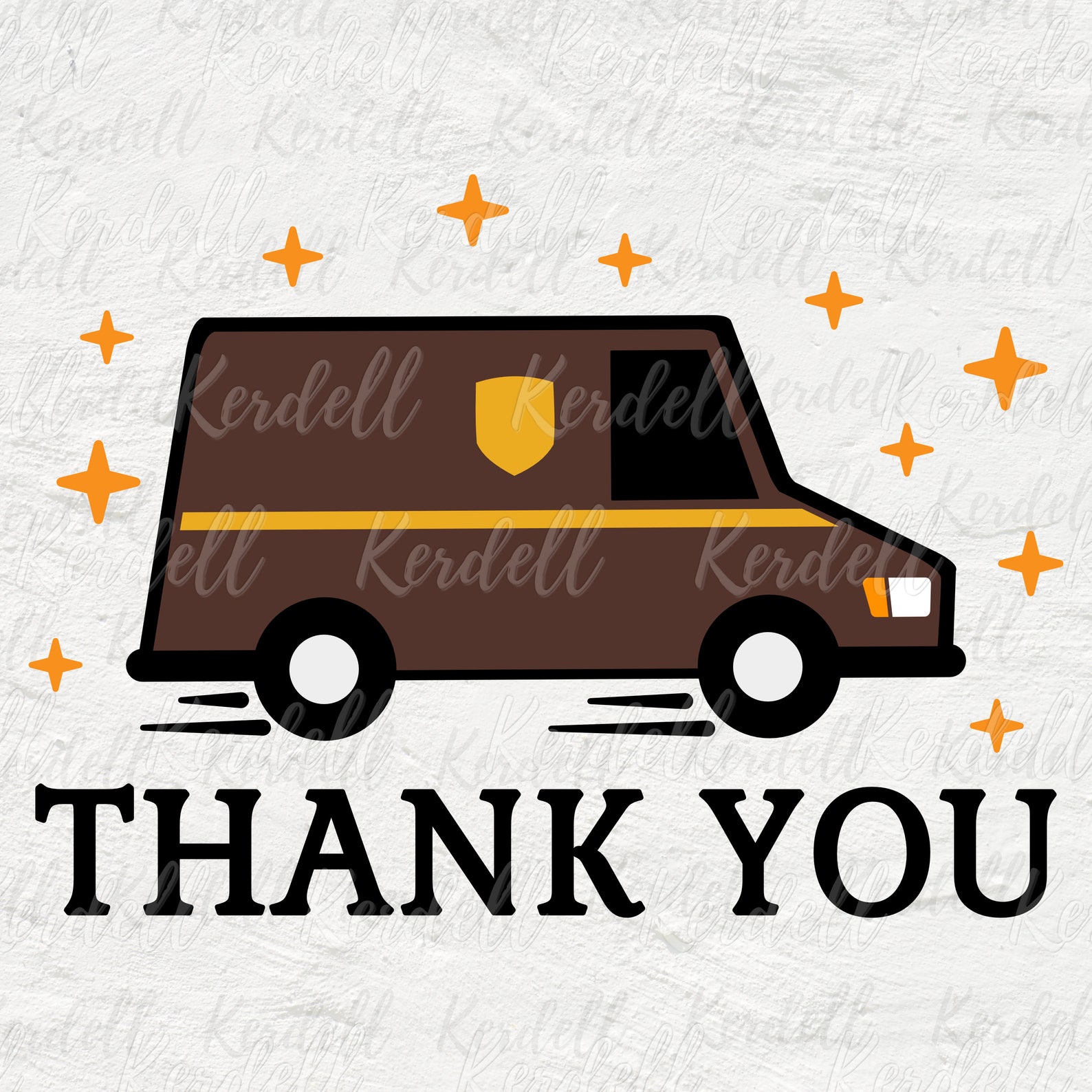 Delivery Truck Thank You SVG Bundle, Delivery Driver Thank You Svg ...