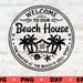 Welcome to Our Beach House Svg, Time Wasted at the Beach is Well Spent ...