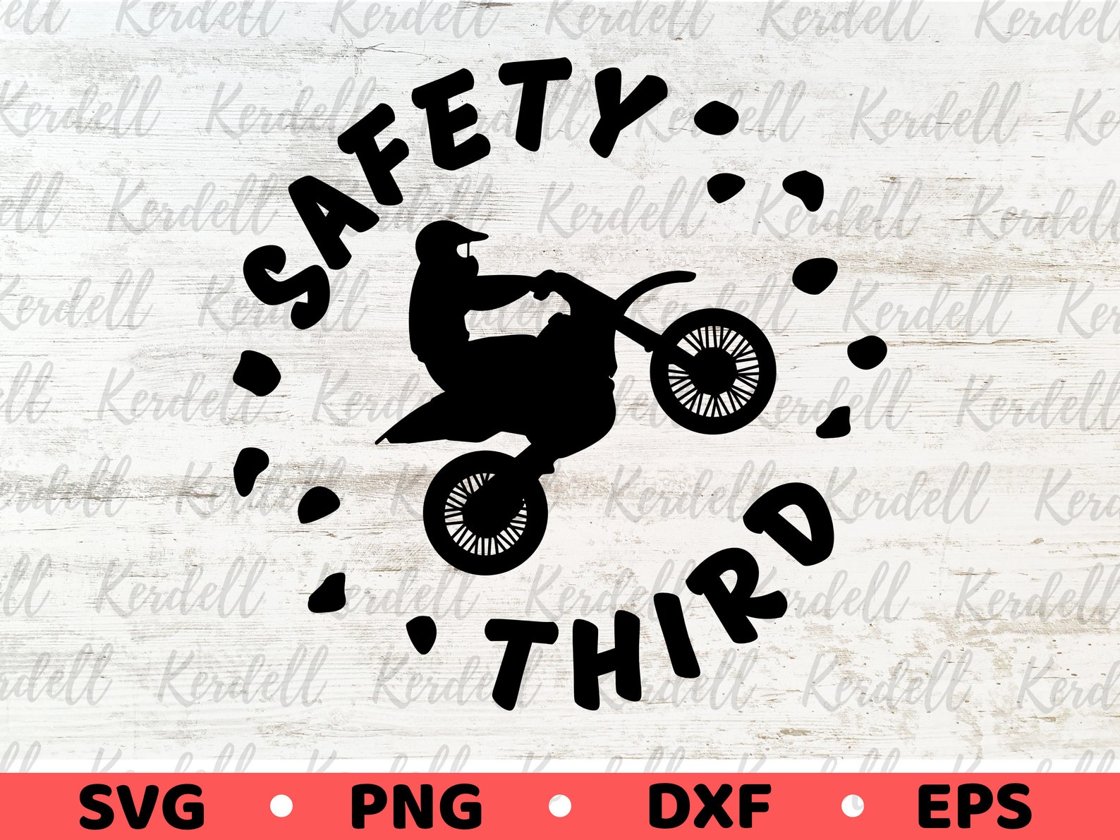 Safety Third SVG Safety First Joke Svg Funny Motocross Svg | Etsy