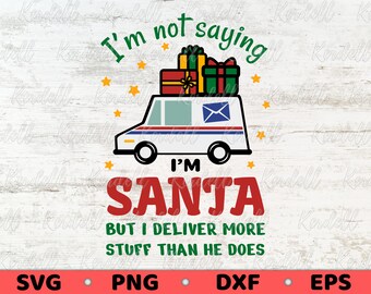 Usps Christmas Svg Png - Etsy