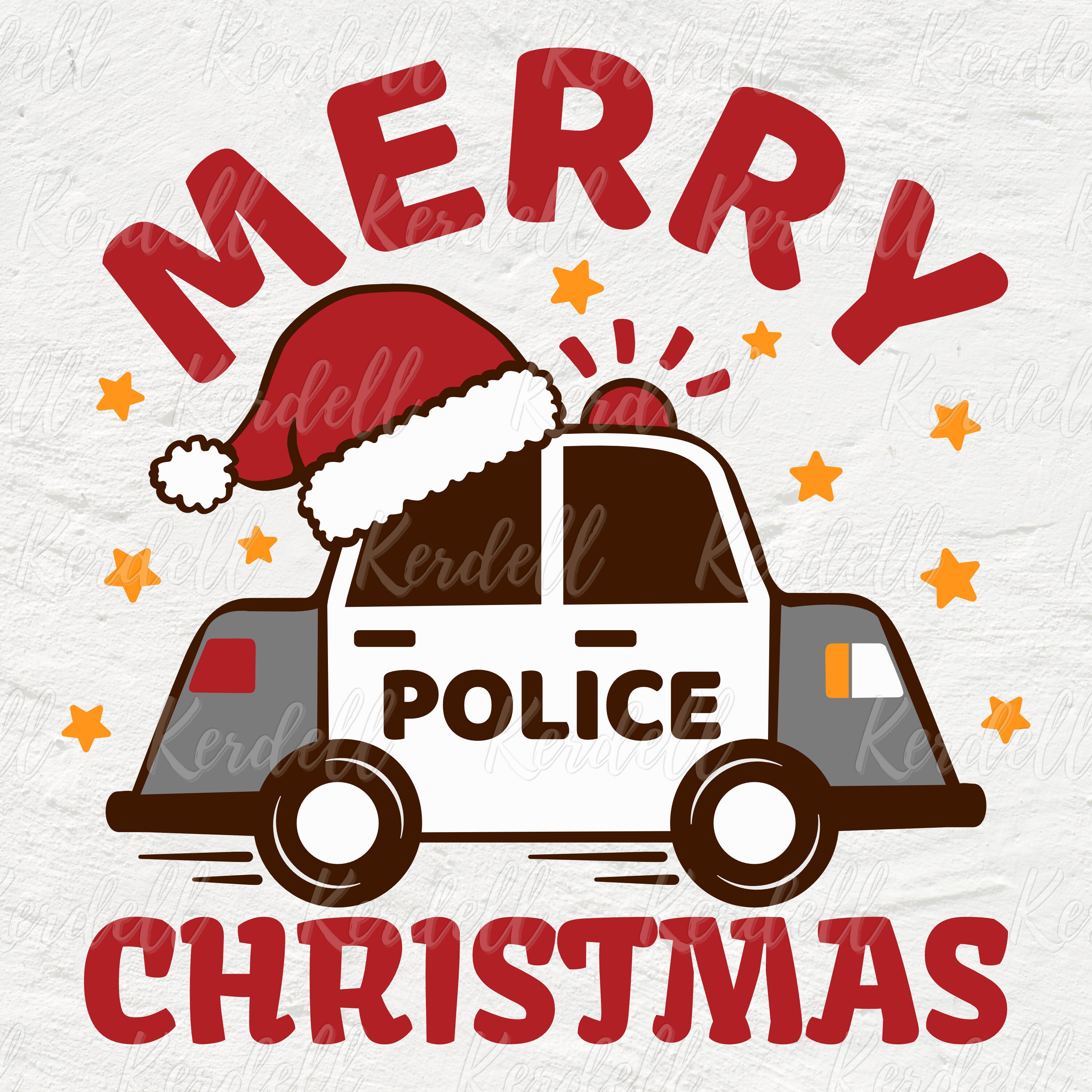 Police Car Christmas Svg,merry Christmas Police Car Svg,cute Police Car ...
