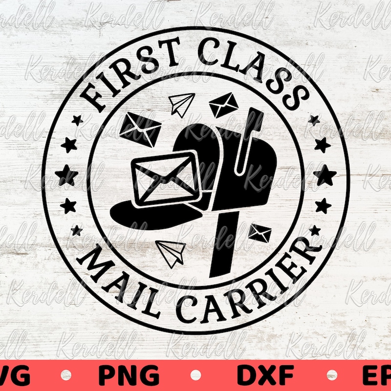 Postal Worker Svg - Etsy