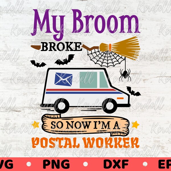 Postal Worker Svg - Etsy