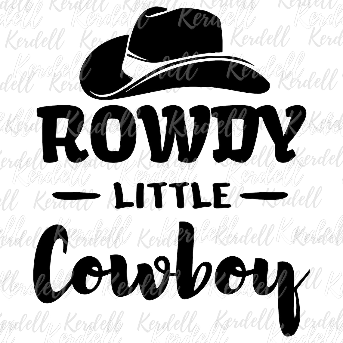 Rowdy Little Cowboy SVG Cute Cowboy Svg Kids Boy Southern - Etsy