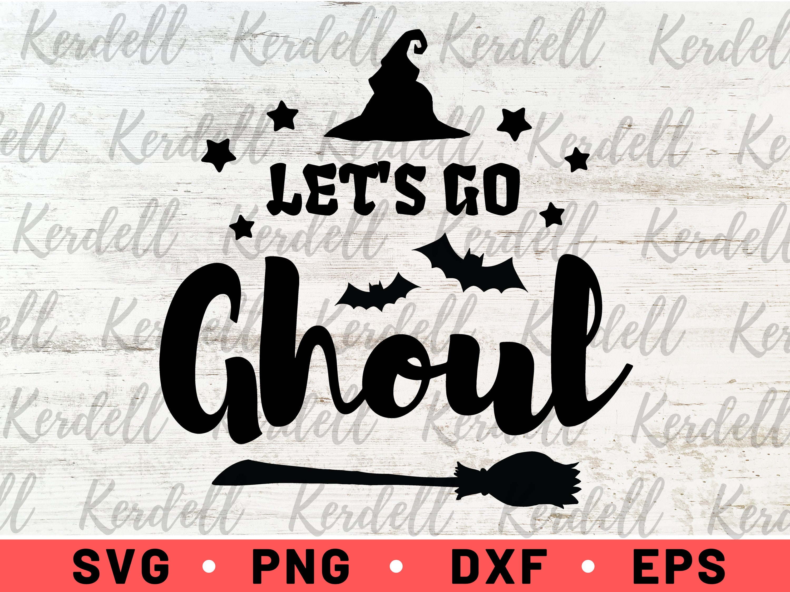 Let's Go Ghouls Svg Cute Halloween svg Ghouls Svg | Etsy