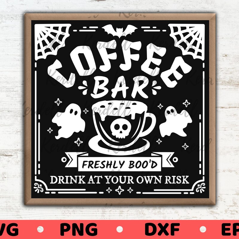 Coffee Sign Svg - Etsy