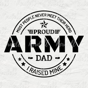 Proud Army Family SVG, Proud Army Family Bundle Svg, Proud Military ...