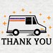 Delivery Truck Thank You SVG Bundle, Delivery Driver Thank You Svg ...