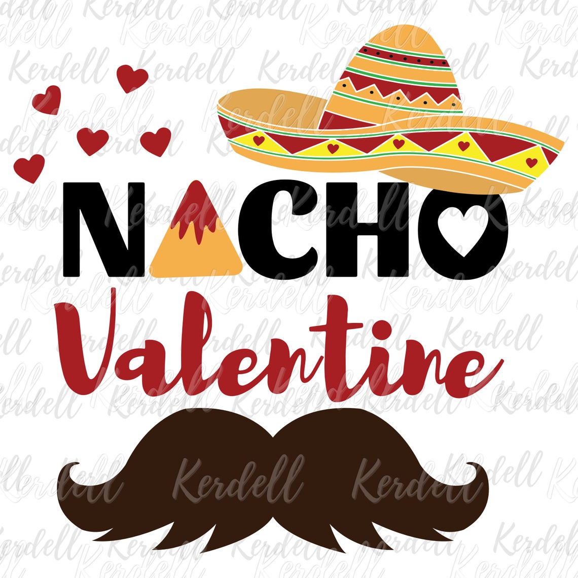 Nacho Valentine Svg Valentine's Day SVG Funny Mexican - Etsy