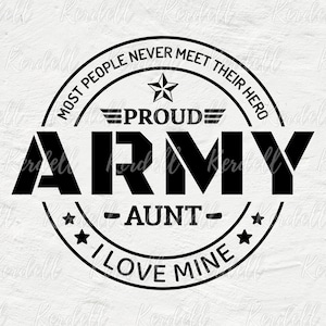 Proud Army Family SVG, Proud Army Family Bundle Svg, Proud Military ...