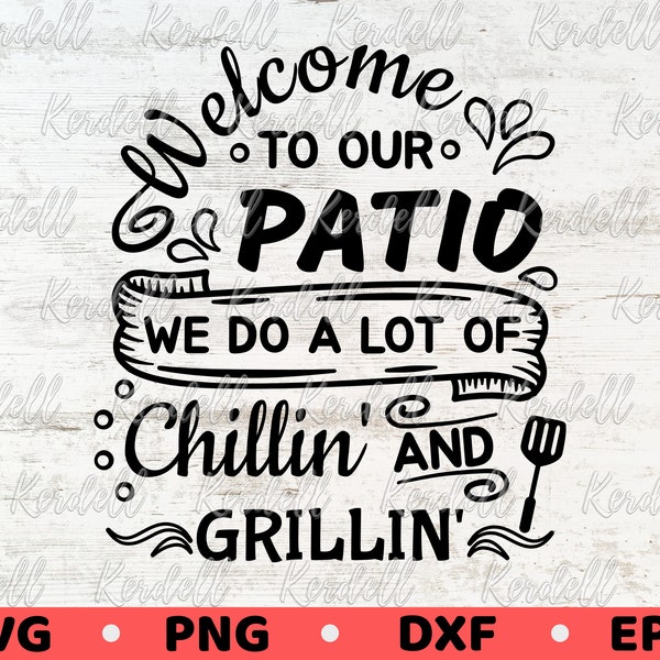 Grillin and Chillin Sign - Etsy