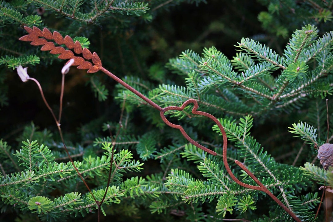 Mouse on Corn Ear - Rust Patina- Mouse Sculpture - Mouse Garden ...
