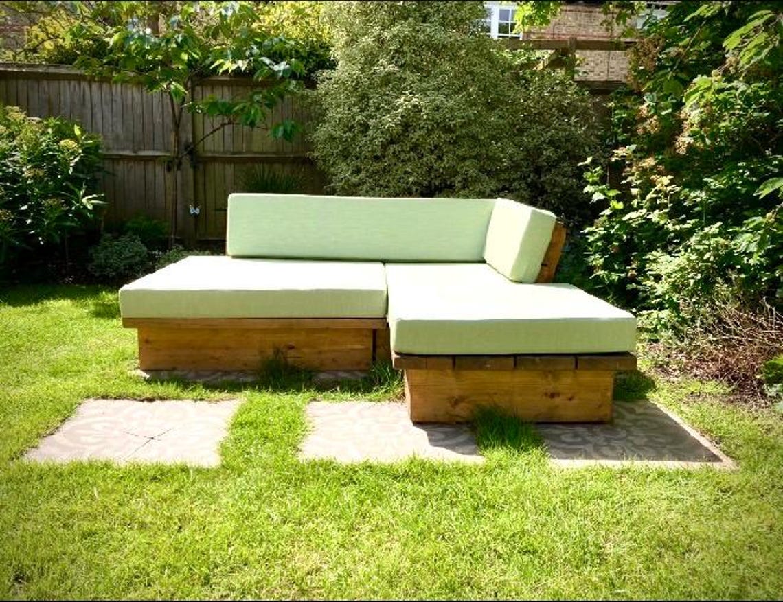 Low Level Garden Sofa Set - Etsy UK