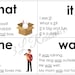 INSTANT DOWNLOAD 100 Printable Fry Sight Word Flash Cards With ...