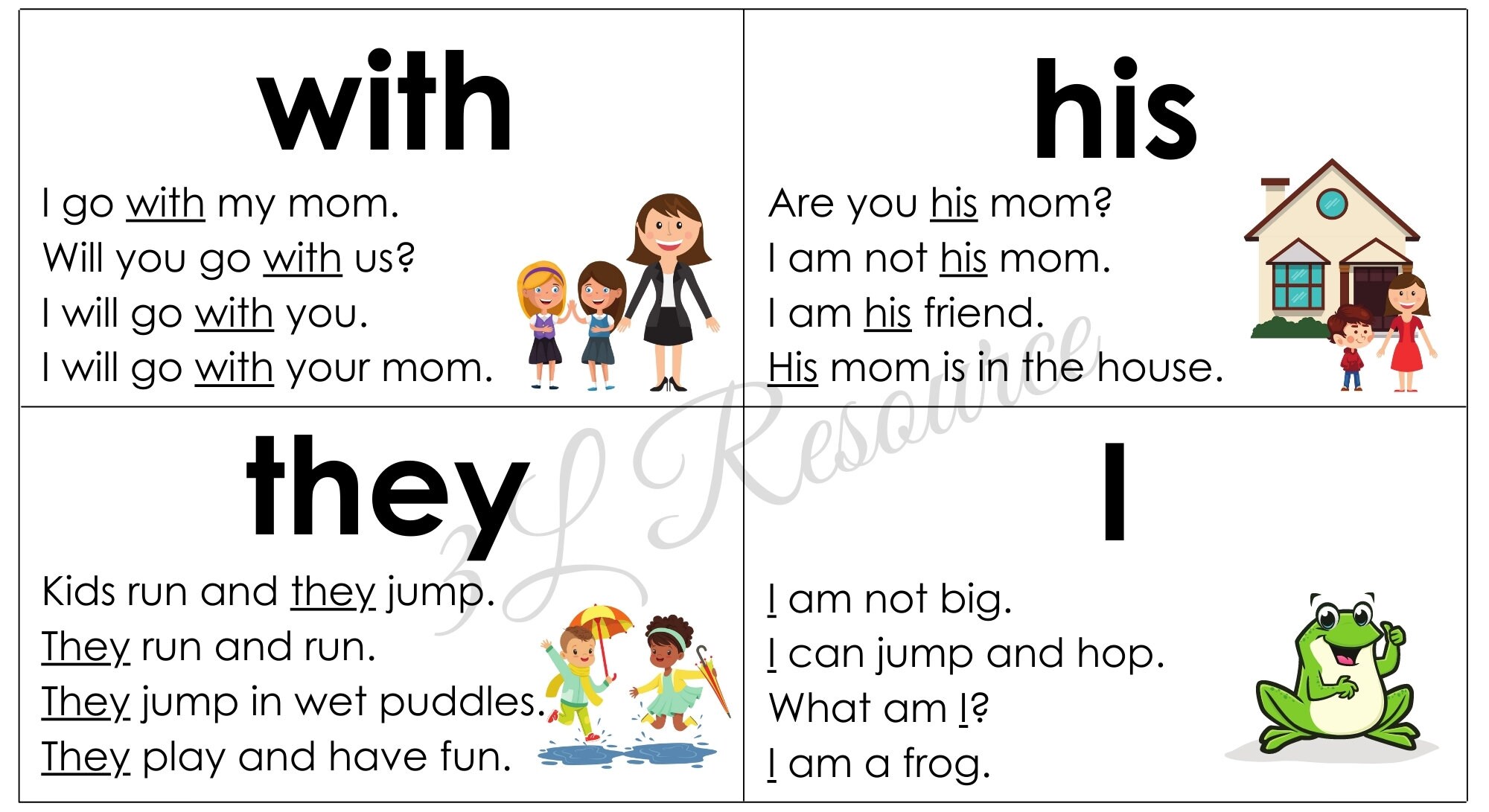 INSTANT DOWNLOAD 100 Printable Fry Sight Word Flash Cards With ...