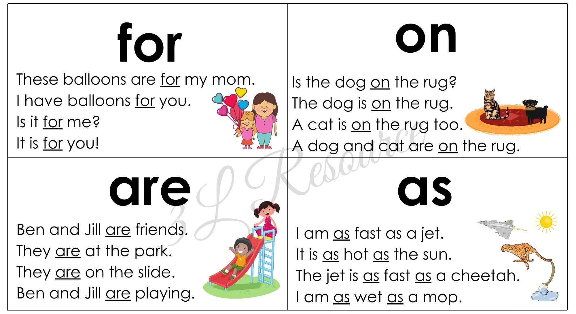 INSTANT DOWNLOAD 100 Printable Fry Sight Word Flash Cards With ...