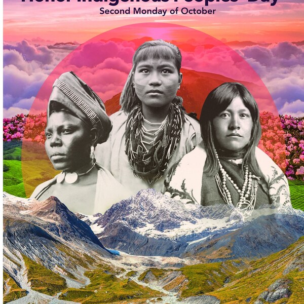 Indigenous Peoples Day Poster - Etsy